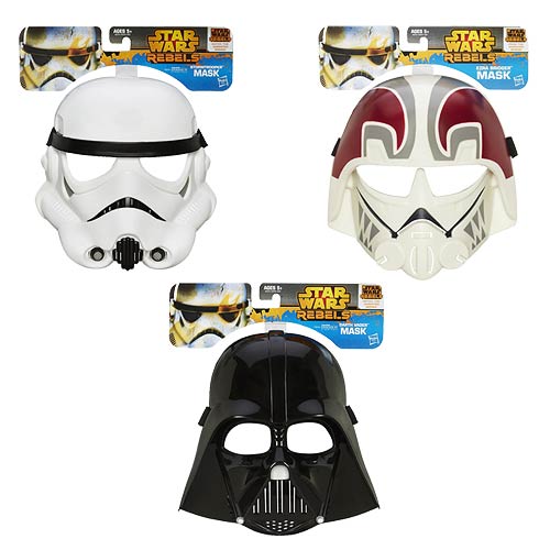New Role-Play masks of Kylo Ren and a First Order Stormtrooper