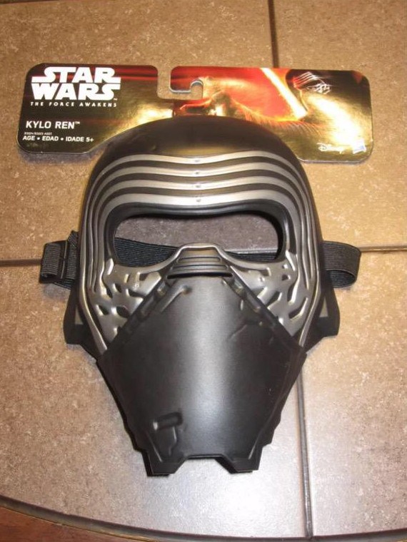 New Role-Play masks of Kylo Ren and a First Order Stormtrooper