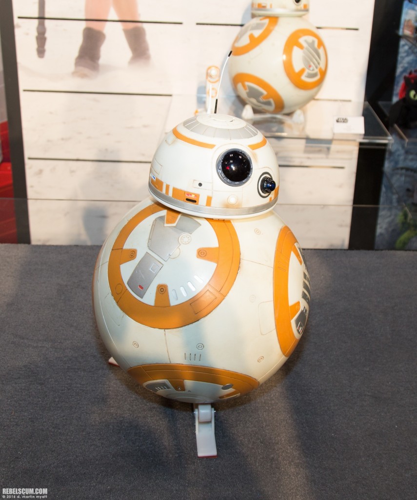 New interactive, remote control BB-8 toy debuts at New York Toy Fair