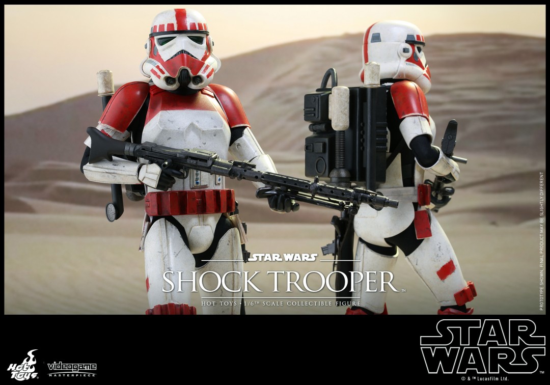 New Shock Trooper 1/6th scale figure from Hot Toys available for pre-order!