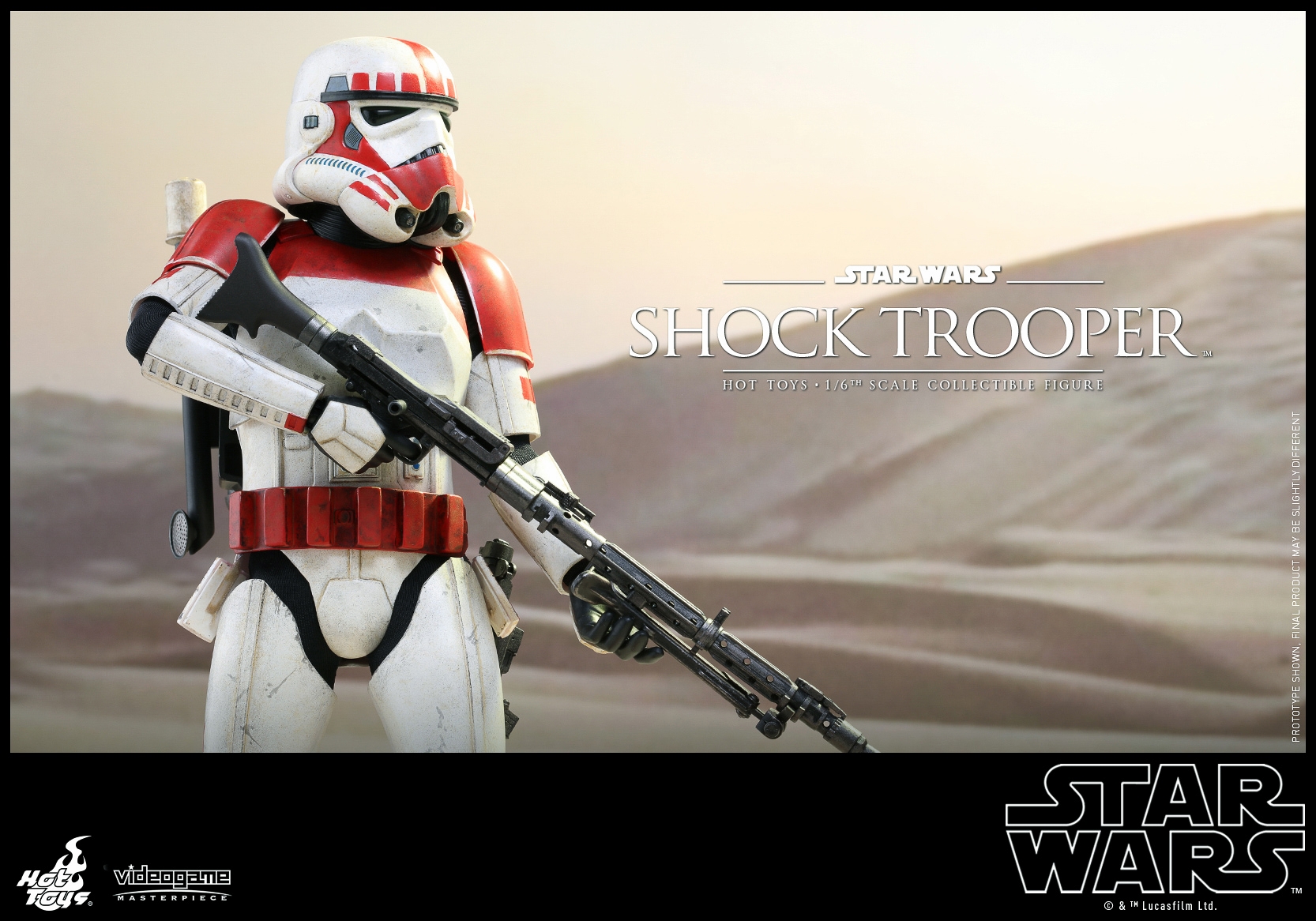 New Shock Trooper 1/6th scale figure from Hot Toys available for pre-order!