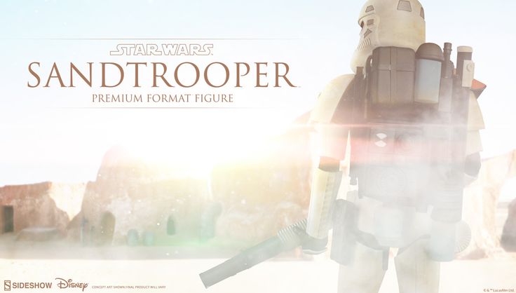 The pre-order begins for the Sandtrooper Premium Format figure, price ...