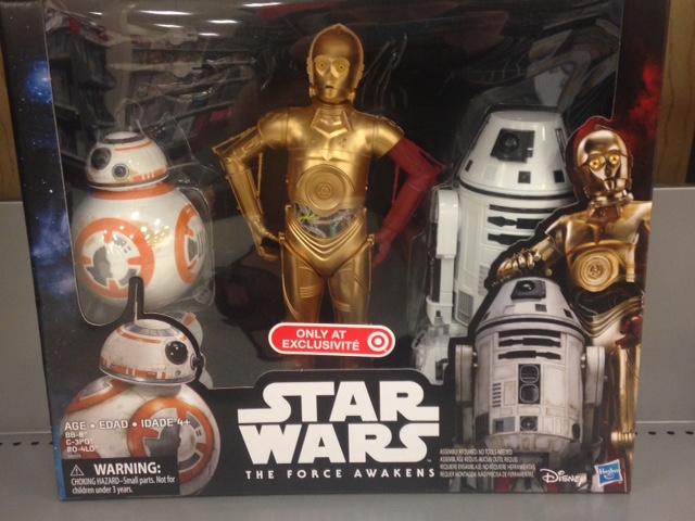 New exclusive 12" Droid 3-Pack now available in the US, price revealed