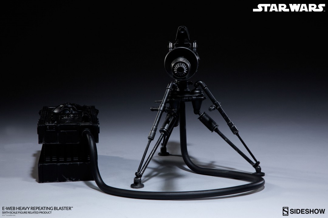 New 1/6th scale Star Wars E-Web Heavy Repeating Blaster available for ...