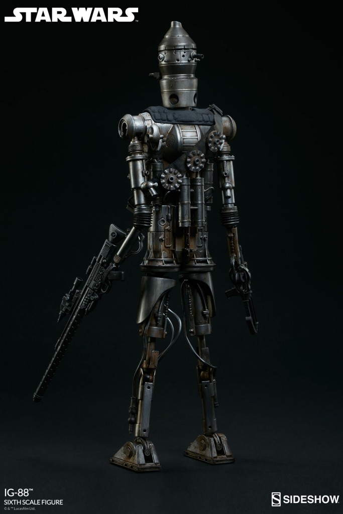 Pre-Order for the 1/6th Action Figure of IG-88 the Bounty Hunter ...