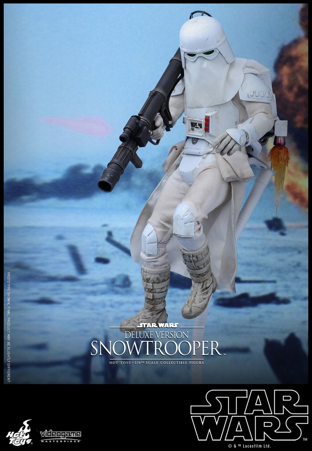 New 1/6th scale Star Wars Battlefront Imperial Snowtrooper Deluxe ...