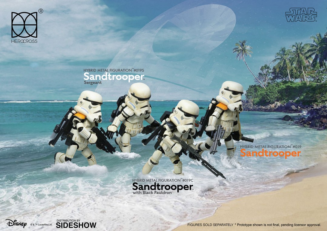 New Rogue One Sandtrooper (with Black Pauldron) figure from Herocross ...