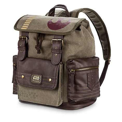 New Rogue One Canvas Backpack by Loungefly is available on DisneyStore.com
