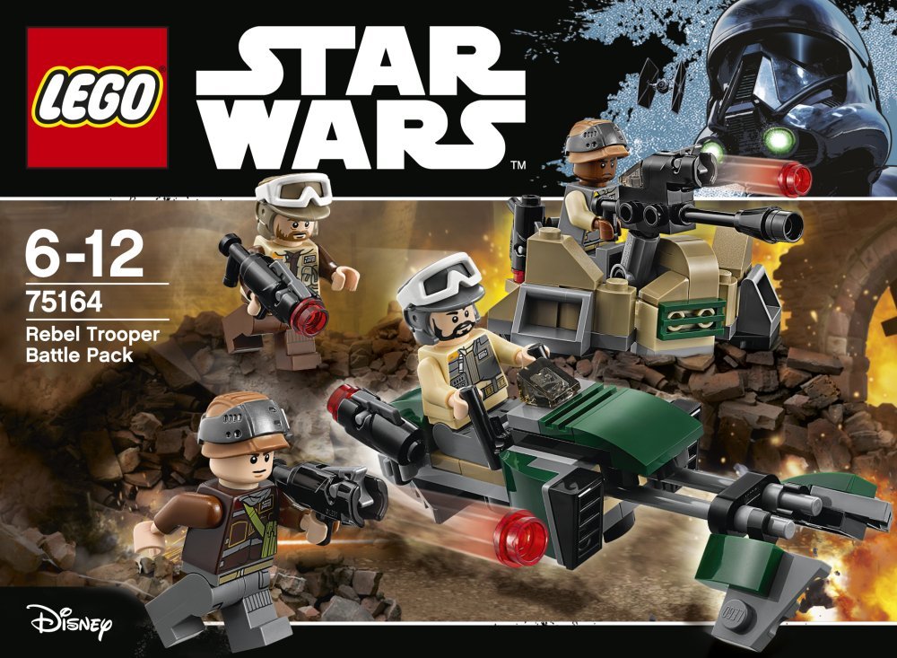 New Rogue One Lego Rebel Trooper Battle Pack Set available on Walmart.com