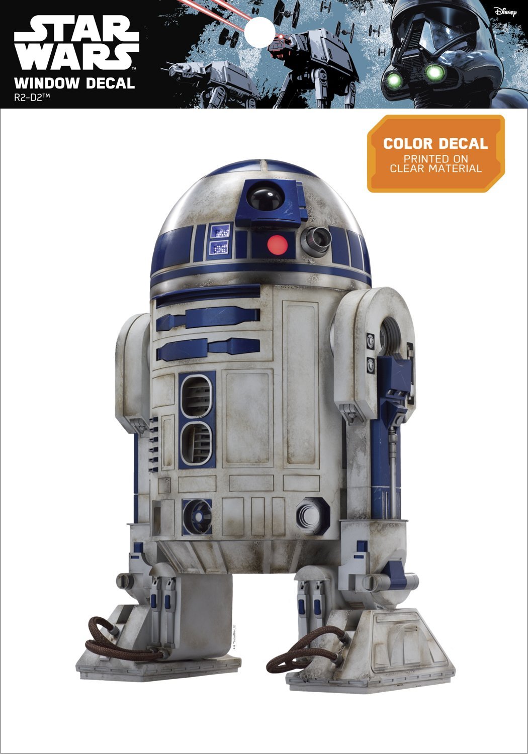 New Rogue One R2-D2 Window Decal Figure available on Walmart.com