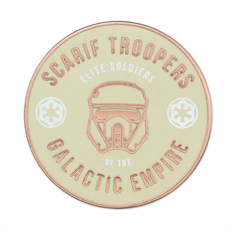 New Rogue One Elite Soldiers Pins available on DisneyStore.com