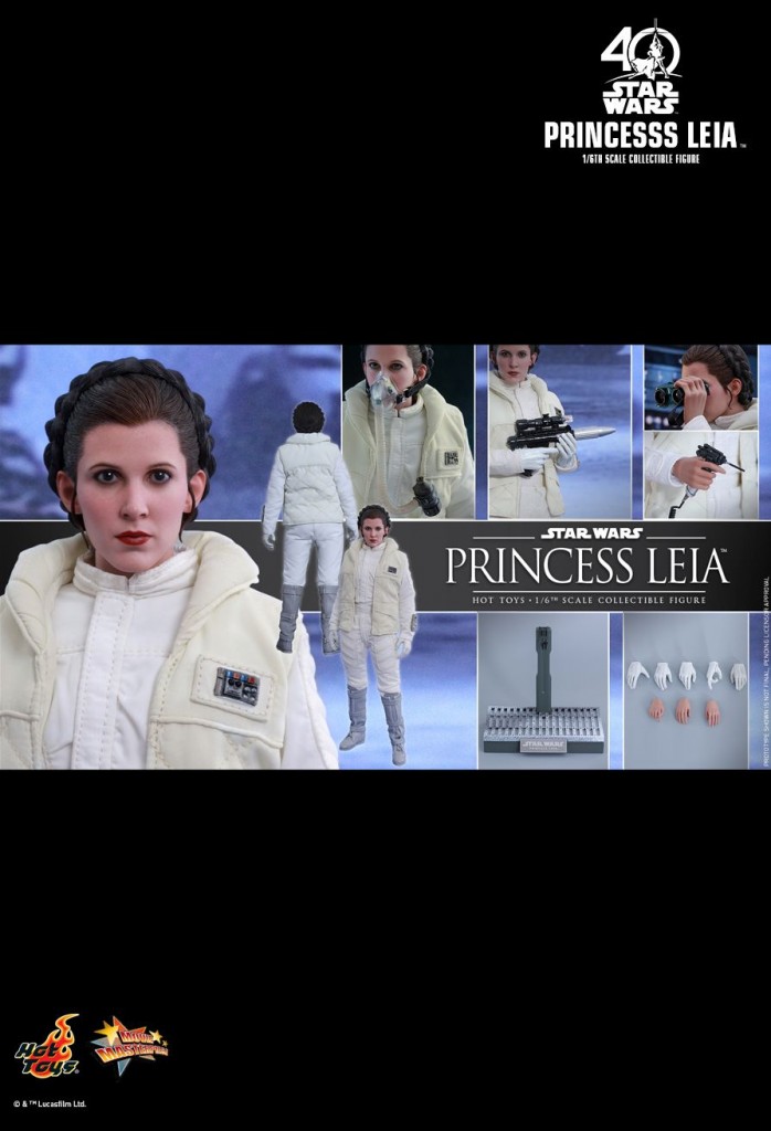 New Empire Strikes Back 1/6th Scale Princess Leia figure form Hot Toys ...