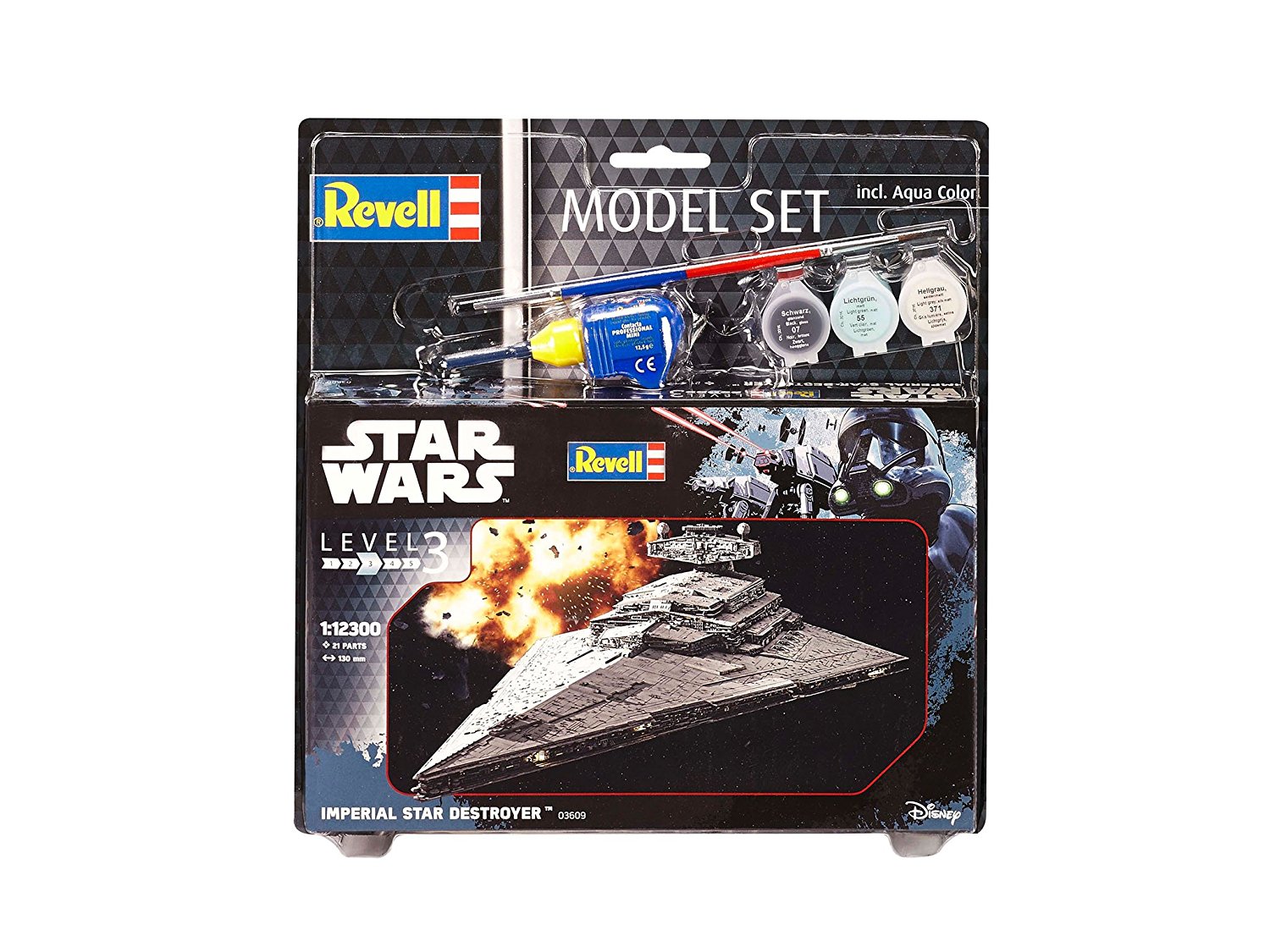 New Rogue One Level 3 Imperial Star Destroyer Model Kit available on ...
