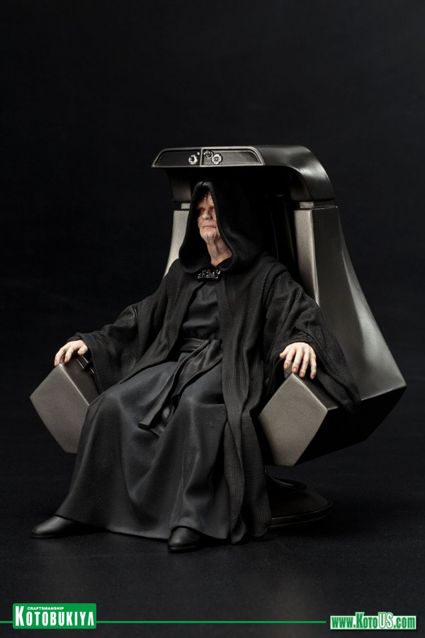 New Return Of The Jedi Emperor Palpatine ARTFX+ Statue now available ...