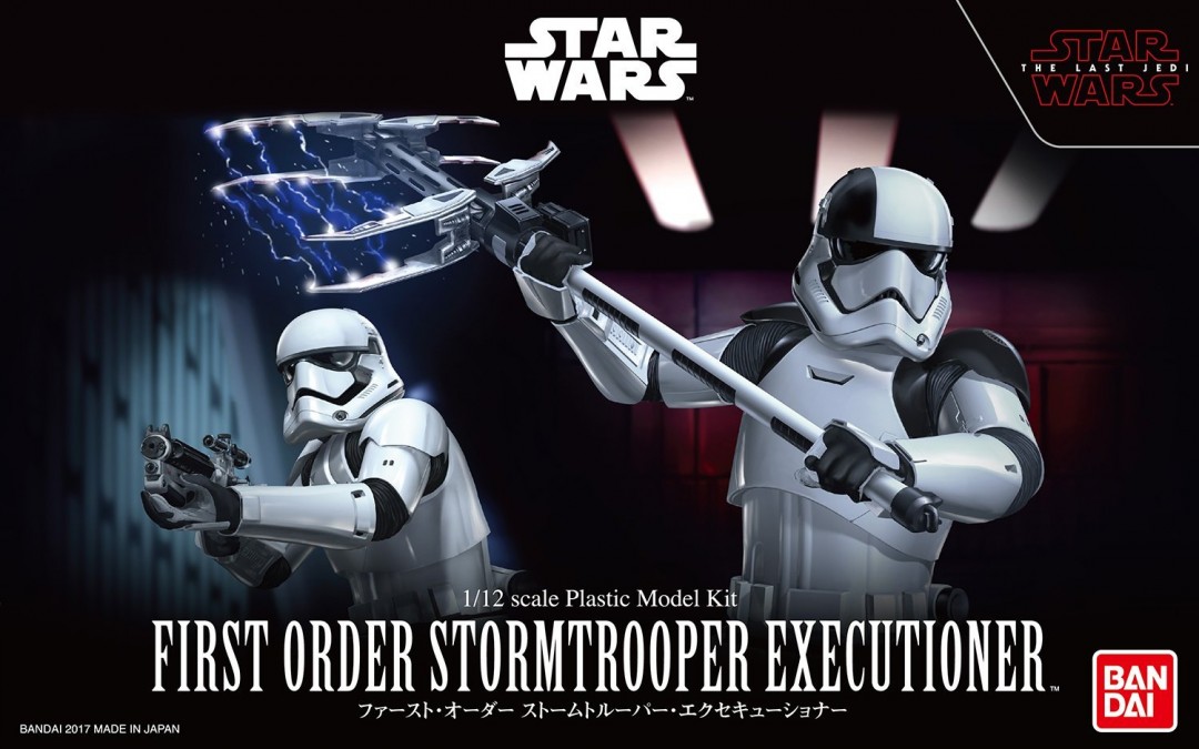 New Last Jedi First Order Executioner Trooper Model Kit Figure ...