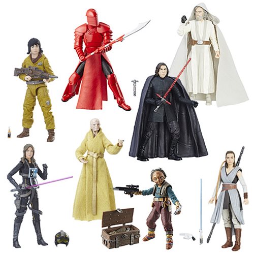 New Last Jedi The Black Series Figure Wave 14 Case Set available for ...