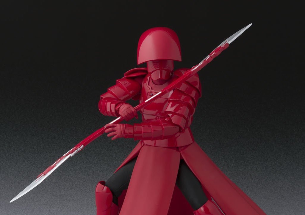 New Last Jedi S. H. Figuarts Elite Pretorian Guard (double blade ...