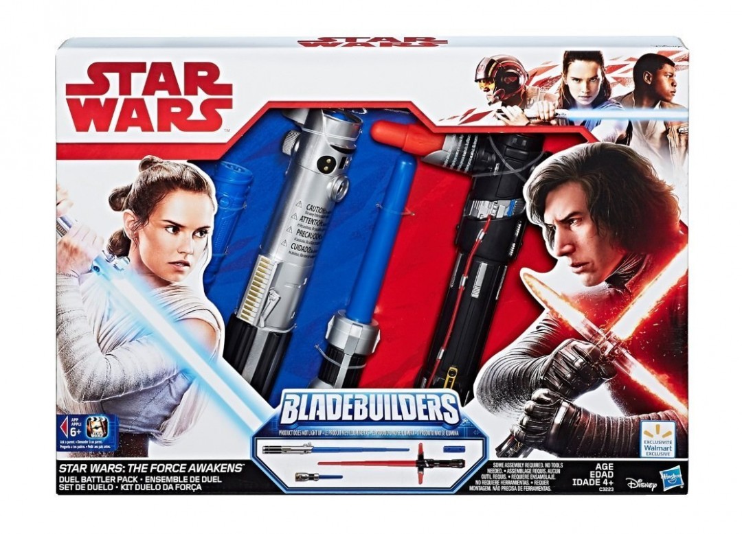 New Last Jedi The Force Awakens Lightsaber Duel Battler Pack available ...