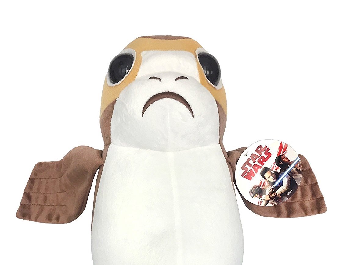 New Last Jedi 16" Porg Plush Pillow Buddy available on Amazon.com