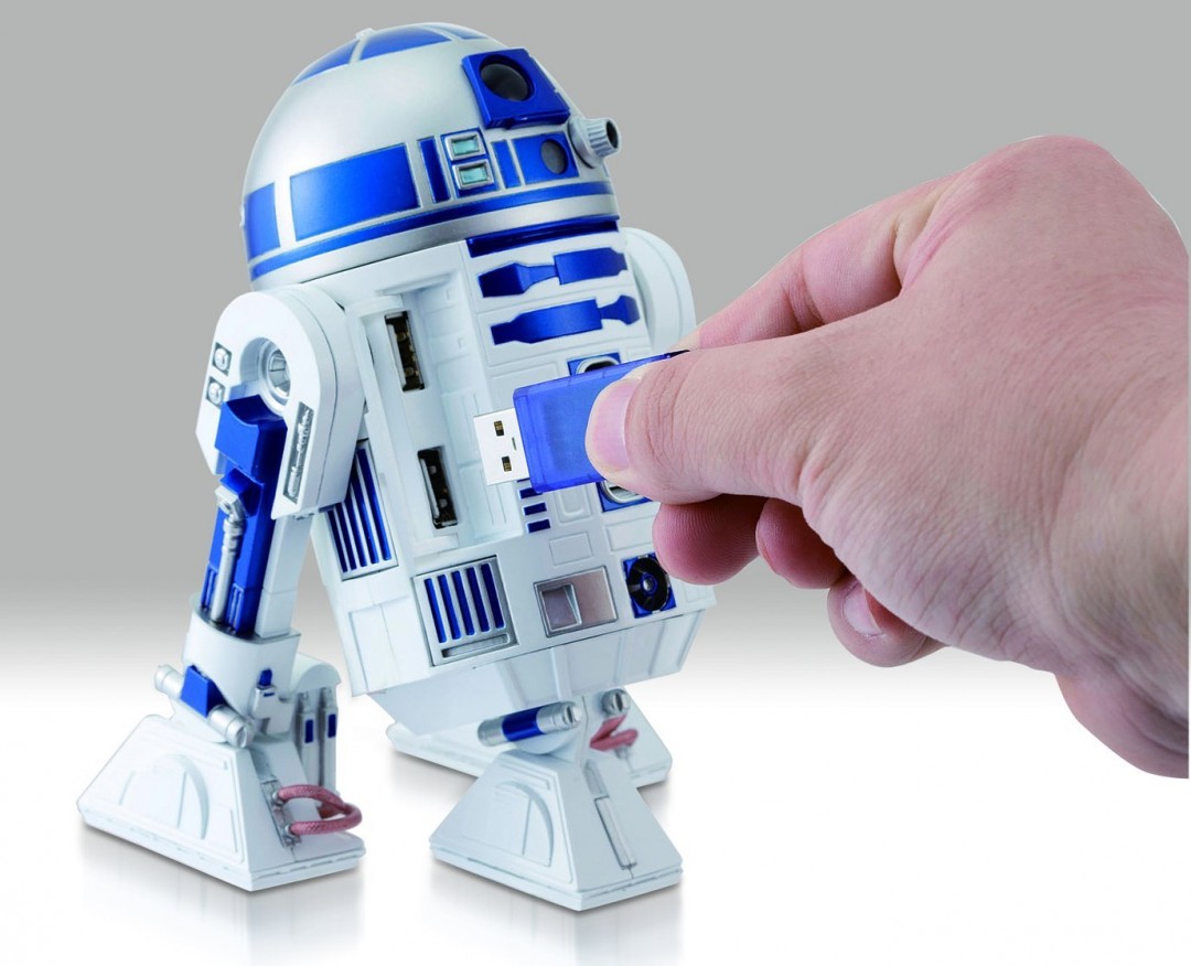 New Star Wars R2-D2 USB Charging Hub available on Amazon.com