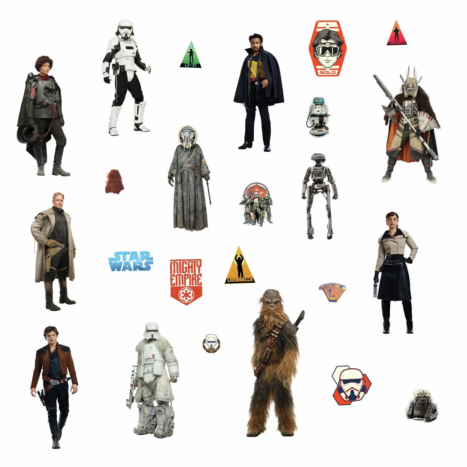 New Solo Movie Wall Decal Sticker Set now available!
