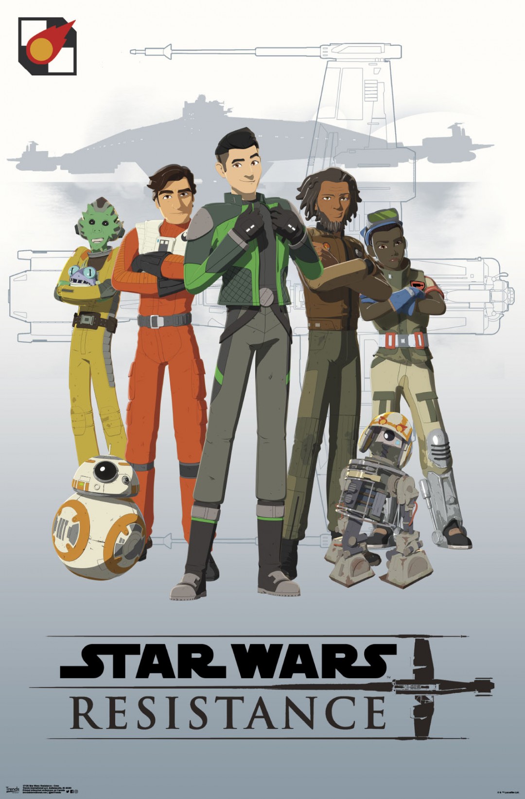 New Star Wars Resistance Photo Art Gloss Poster now available!