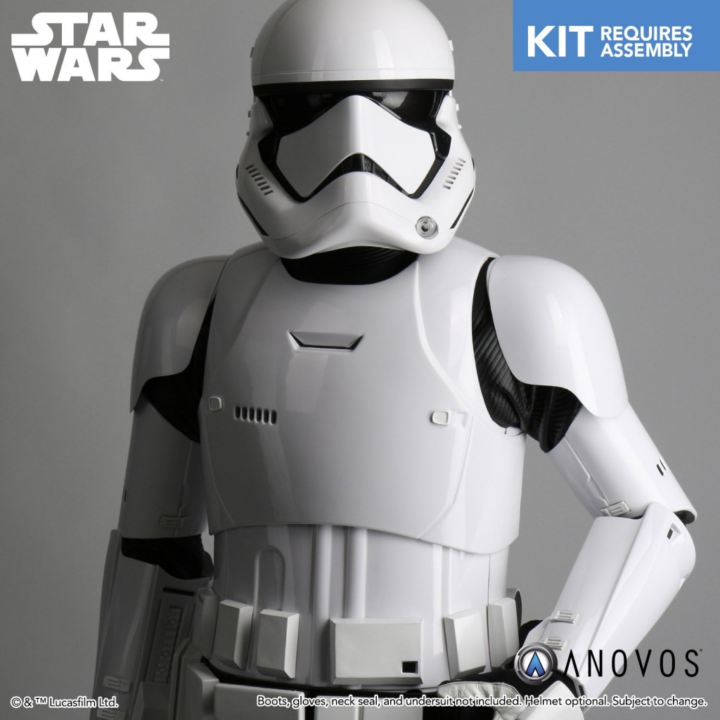 New Last Jedi First Order Stormtrooper Standard Armor Kit available for ...