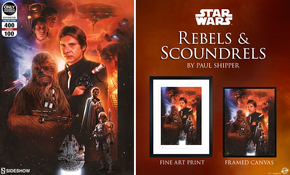 New Star Wars Rebels and Scoundrels Fine Art Print coming soon!