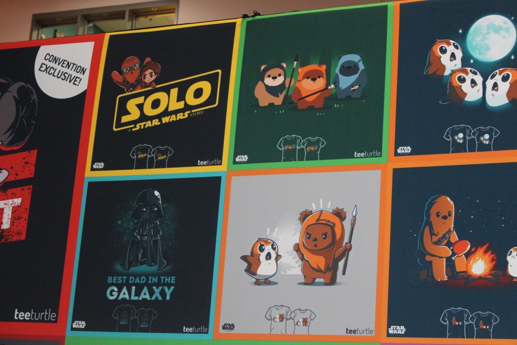 TeeTurtle Reveals new Star Wars T-Shirts and Socks at San Diego Comic Con!