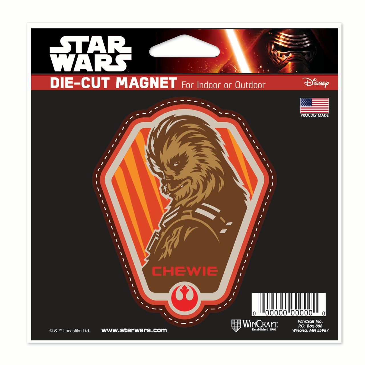 New Force Awakens Chewbacca Die-Cut Magnet available!