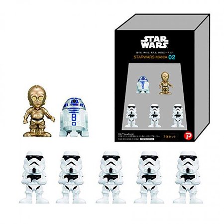 New Star Wars Mania R2-D2, C-3PO, and Stormtrooper Figure Box Set ...