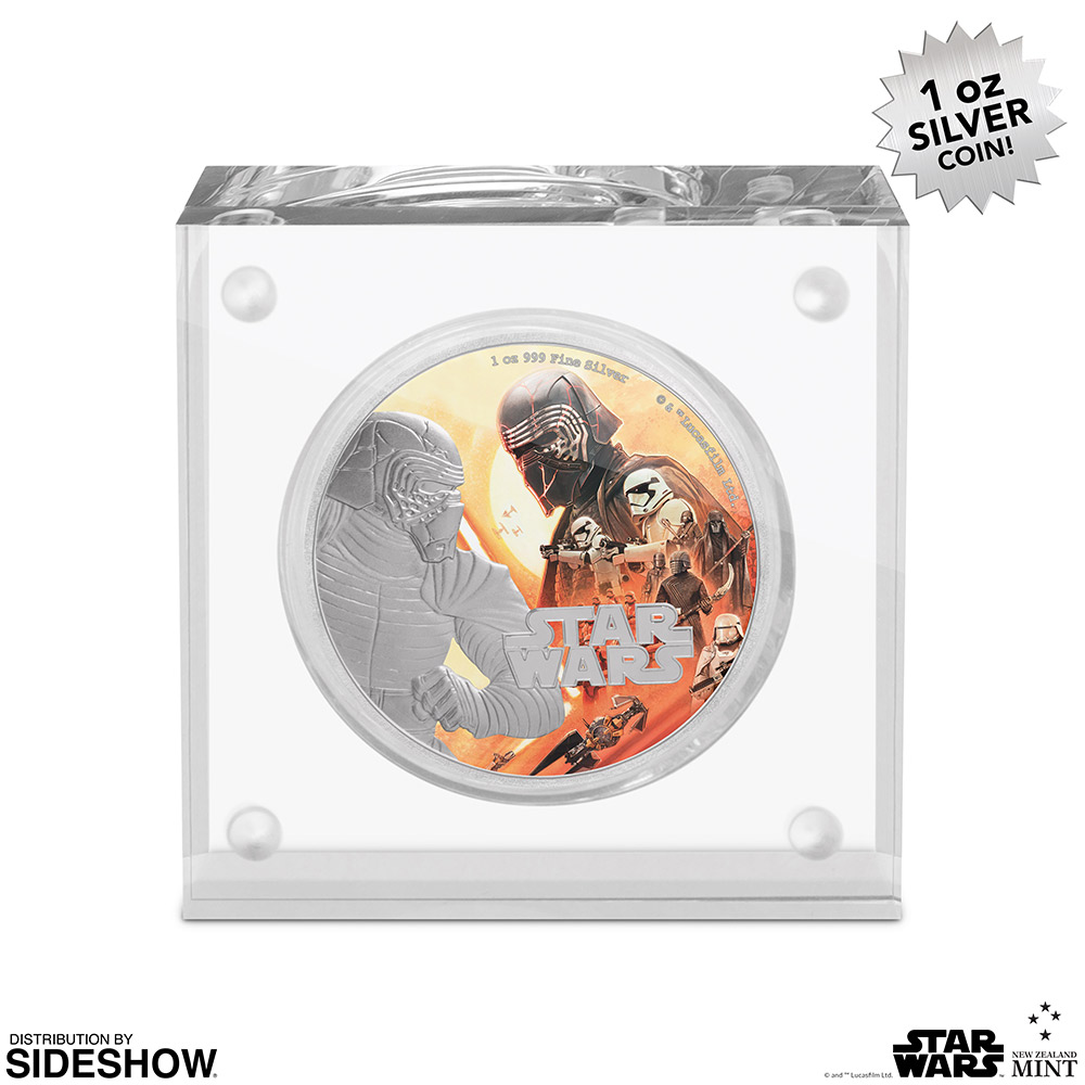 New Rise of Skywalker Kylo Ren Silver Coin available for pre-order!