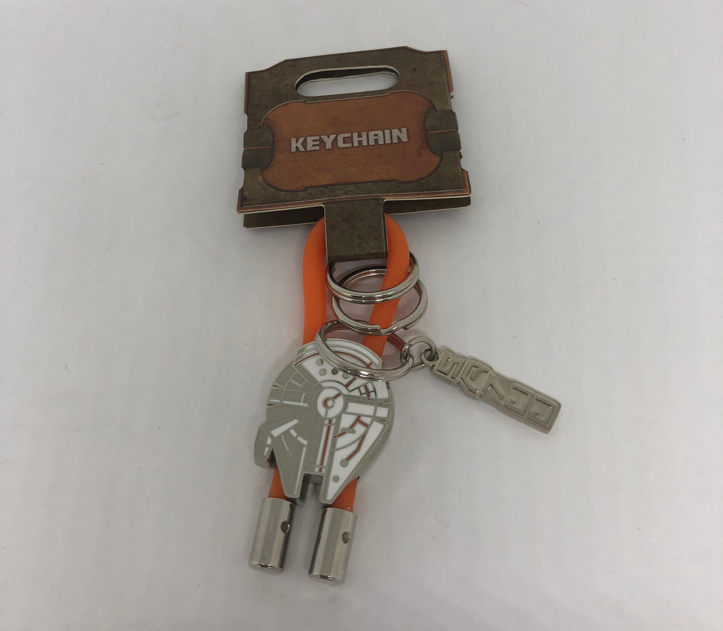 New Galaxy's Edge Millennium Falcon Rubber Keychain available!