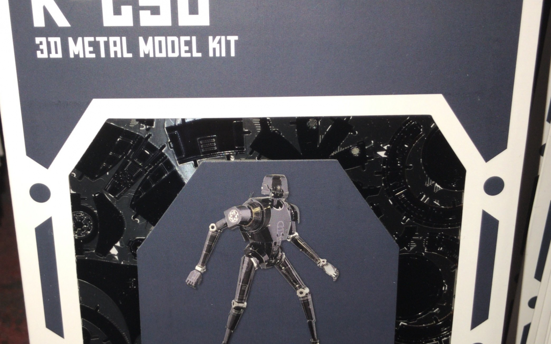 New Galaxy's Edge (Rogue One) K-2SO Metal Model Kit available!