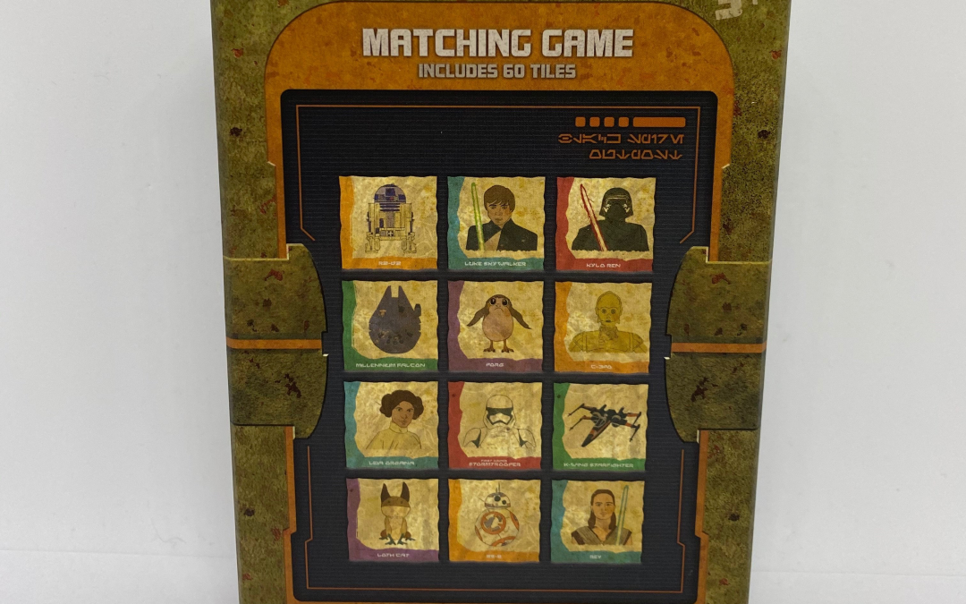 New Star Wars Galaxy's Edge Matching Game now available!