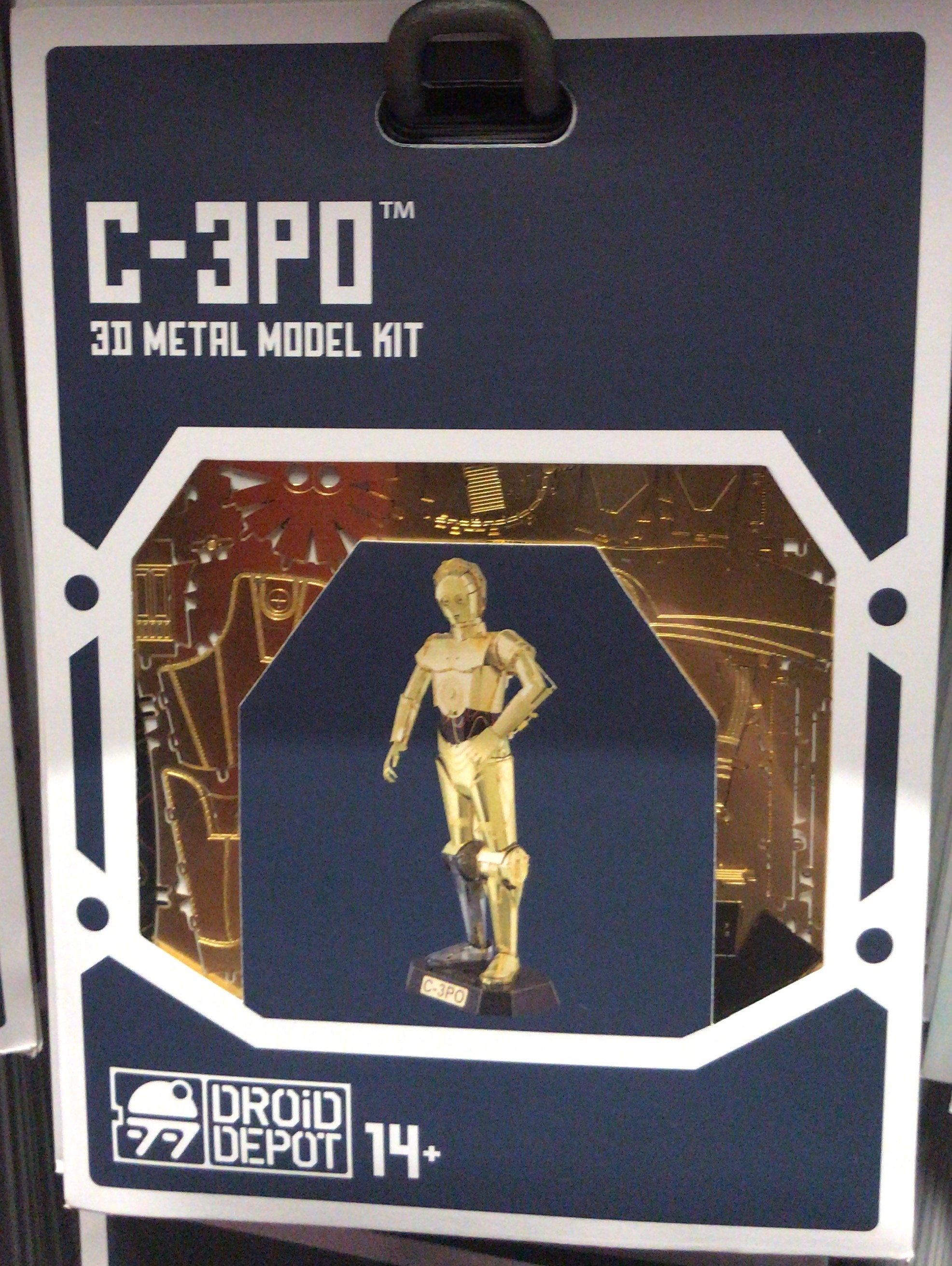 New Galaxy's Edge C-3PO 3D Metal Model Kit available now!