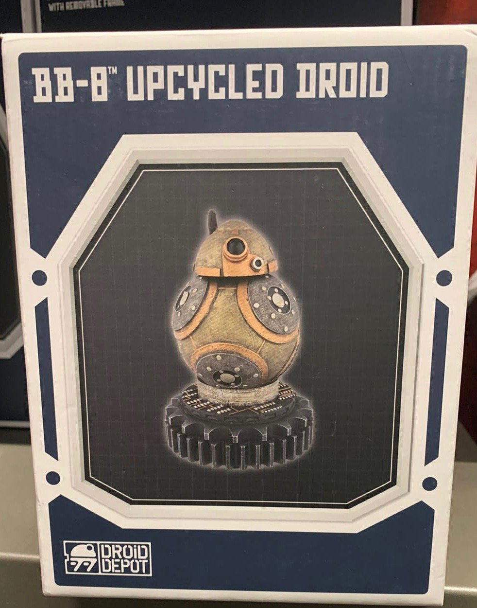 New Galaxy's Edge BB-8 Upcycled Droid Metal Statue available!