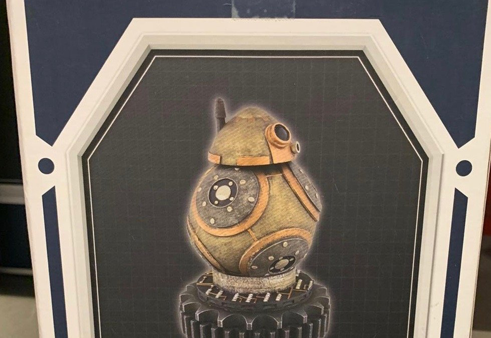New Galaxy's Edge BB-8 Upcycled Droid Metal Statue available!