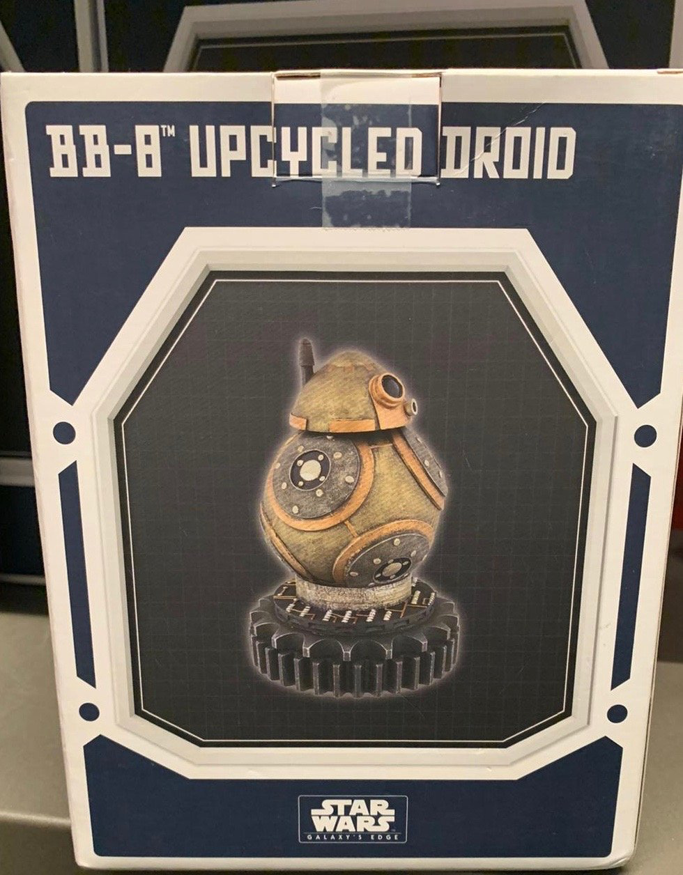 New Galaxy's Edge BB-8 Upcycled Droid Metal Statue available!