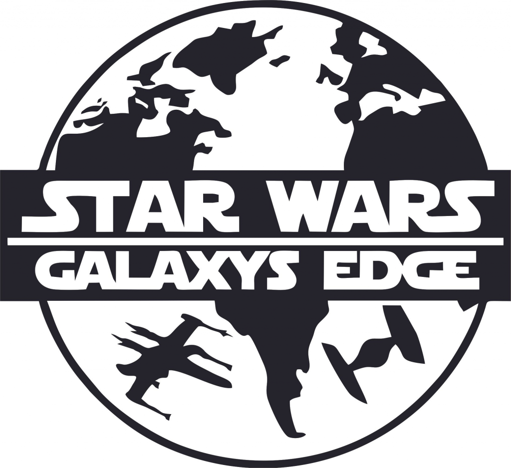 New Star Wars Galaxies Edge Logo Wall Art Vinyl Sticker Decal available!