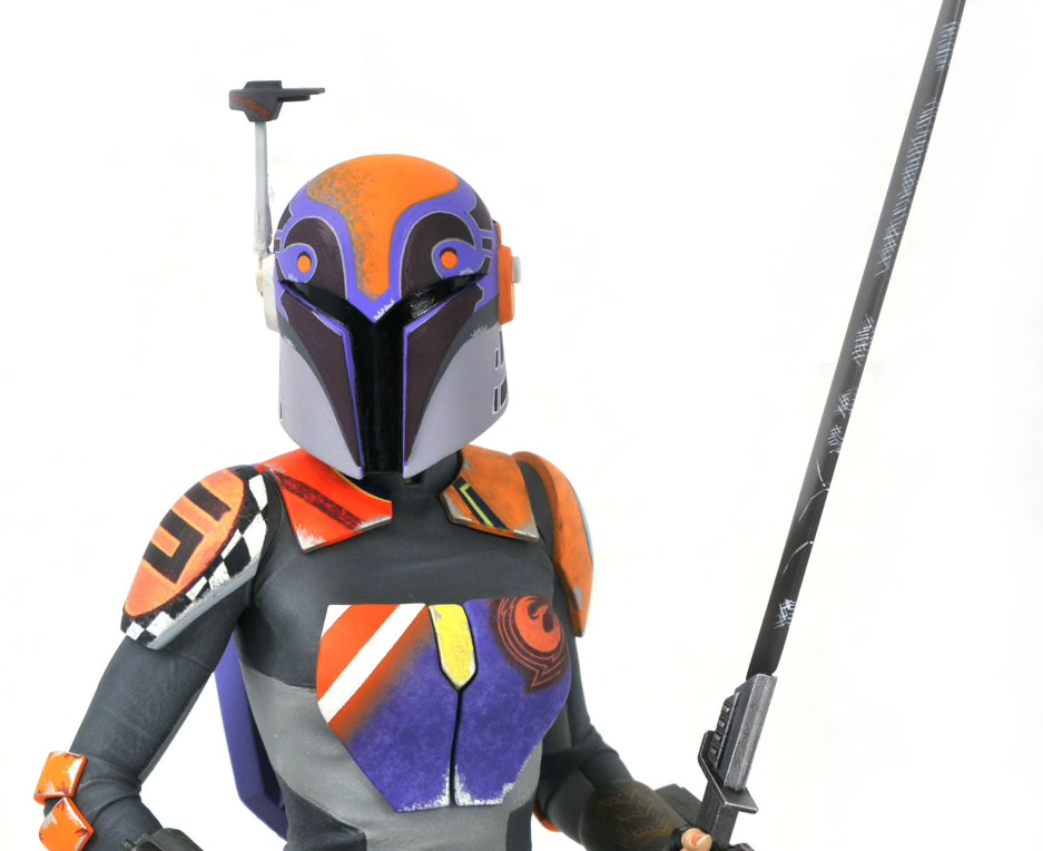 New Star Wars Rebels Sabine Wren Mini Bust available for pre-order!