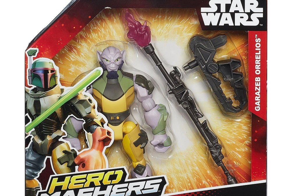 New Star Wars Rebels Hero Mashers Garazeb Orrelios available now!
