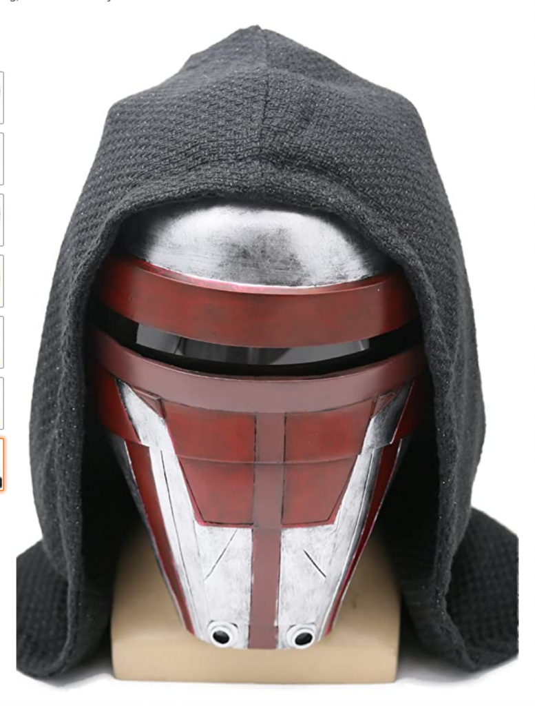 New Star Wars Darth Revan Cosplay Deluxe Halloween Mask available ...