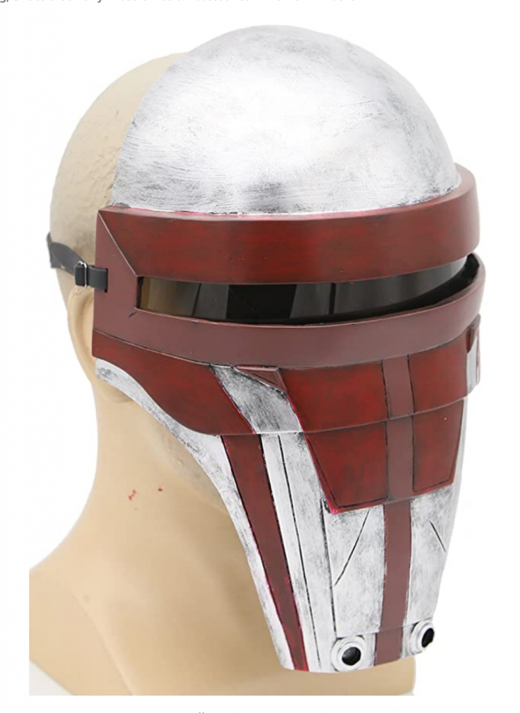 New Star Wars Darth Revan Cosplay Deluxe Halloween Mask available ...