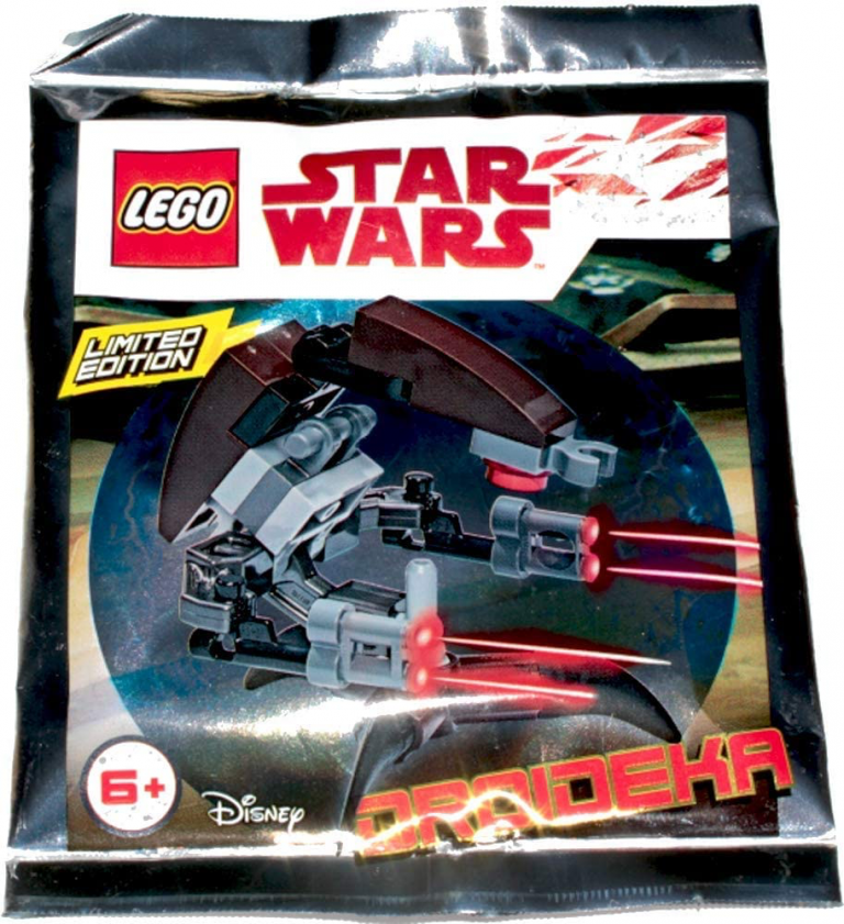 New Star Wars Destroyer Droid (Droideka) Polybag Lego Set available ...