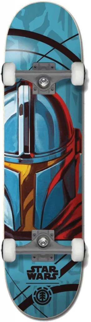 New The Mandalorian Mando Blue Element Skateboard available! | The ...