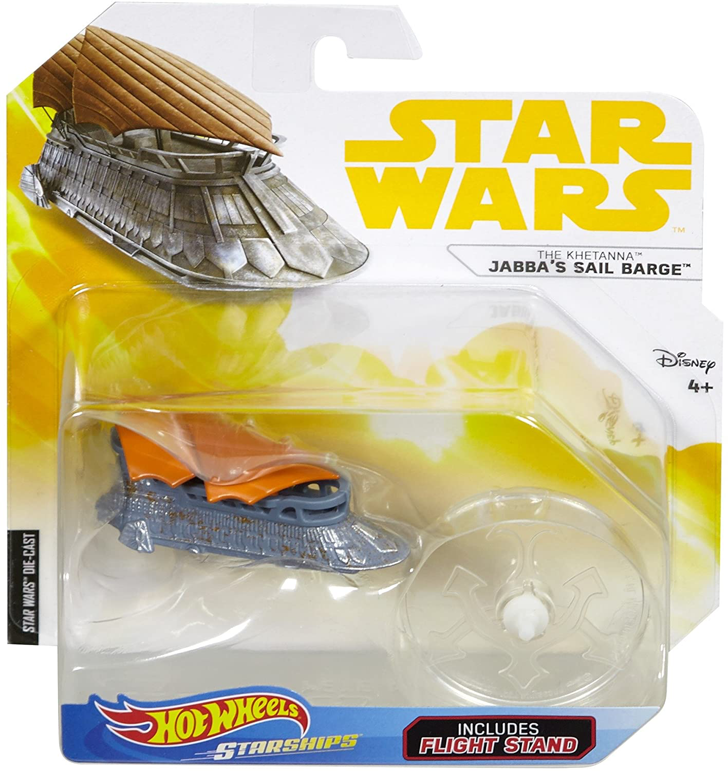 New Star Wars Jabba's Sail Barge Hot Wheels Starship available now ...