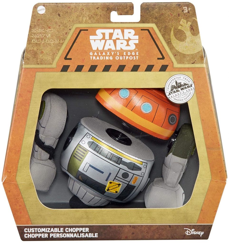 New Galaxy's Edge Customizable Chopper Droid Plush Toy available! | The ...