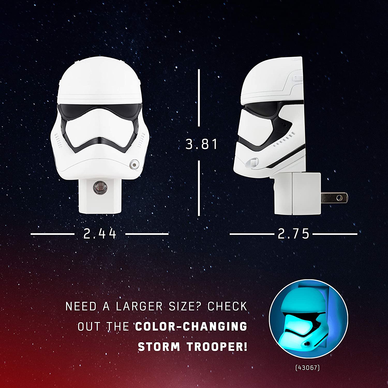 New First Order Stormtrooper LED Night Light available now! | The Force ...