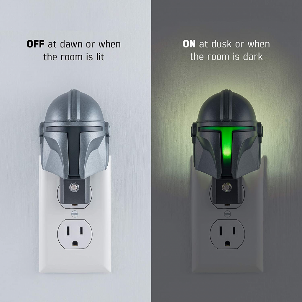 New The Mandalorian Mando Helmet LED Night Light available now! | The ...